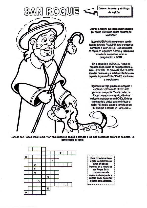 La Catequesis (El blog de Sandra): Recursos Catequesis San Roque
