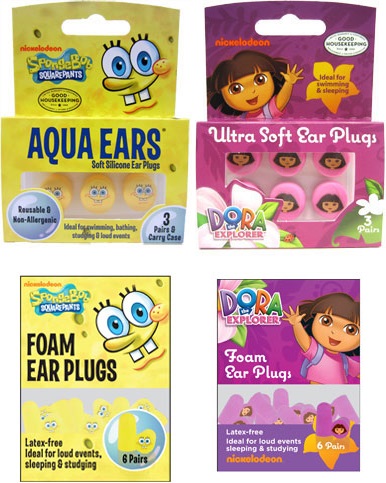 NickALive!: AquaEars Unveils "SpongeBob SquarePants" And "Dora the ...