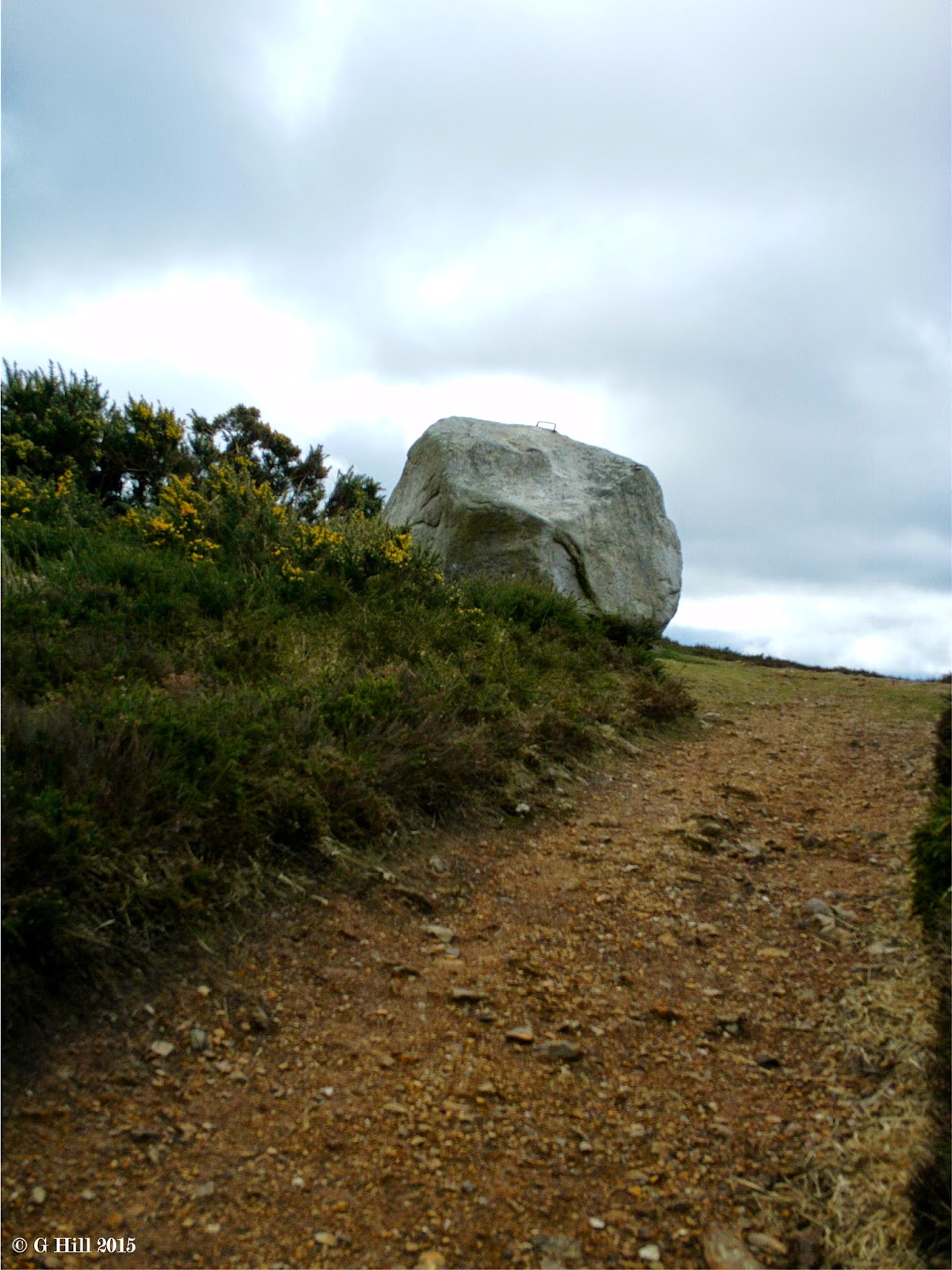 Ireland In Ruins: The Motte Stone Co Wicklow