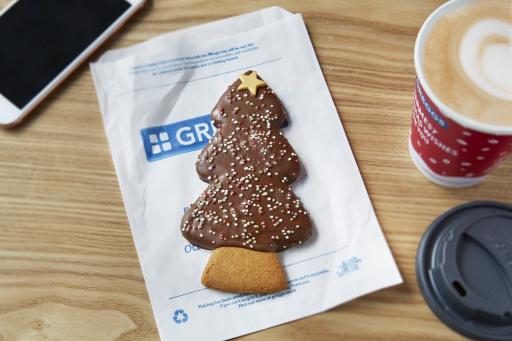 Archived Reviews From Amy Seeks New Treats: Christmas Tree Biscuit (Greggs)