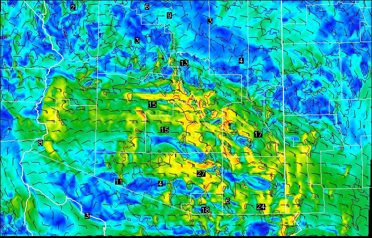 MADWEATHER: Winds Increasing From The East