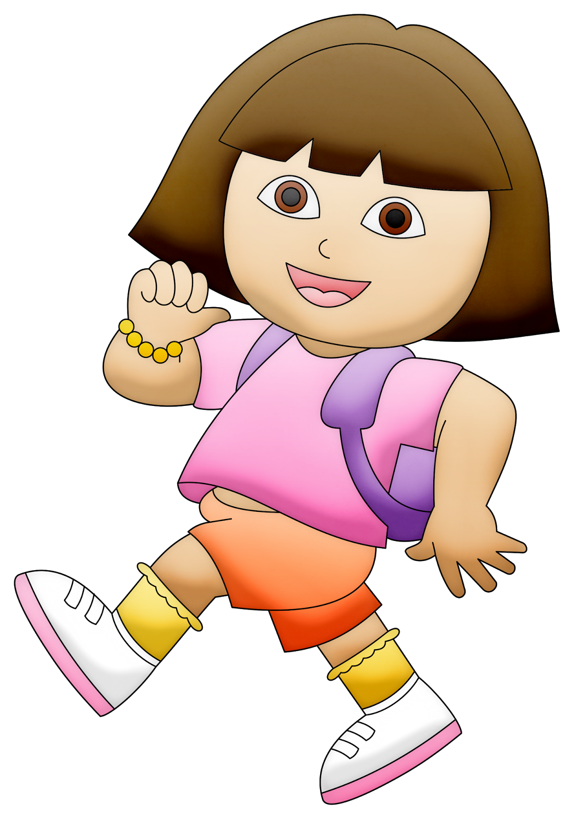 Dora the Explorer Clip Art. - Oh My Fiesta! in english