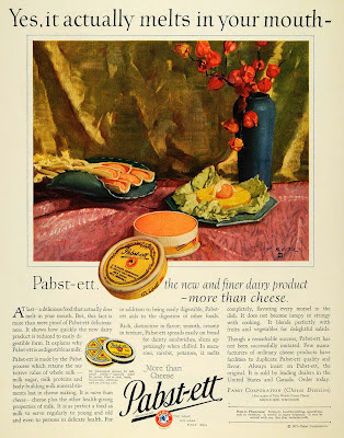 Vintage Recipe Blog: Pabst-ett Cheese