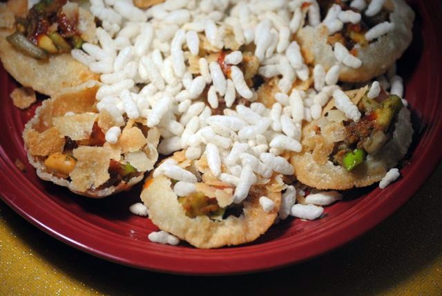 Vegetarian Food & Me: Tikki Puri