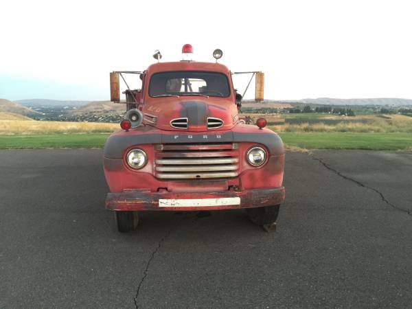Original 1948 Ford F7 Firetruck - Classic Truck