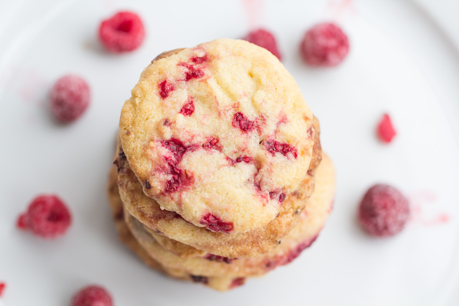 Raspberry-White Chocolate Cookies