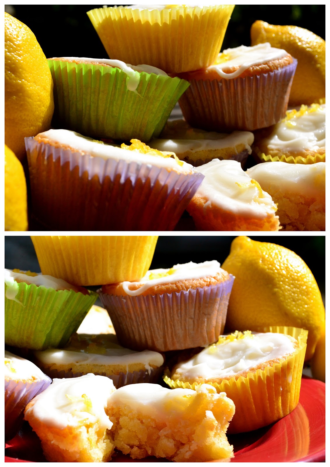 Seven Bites: Lemon Cupcakes