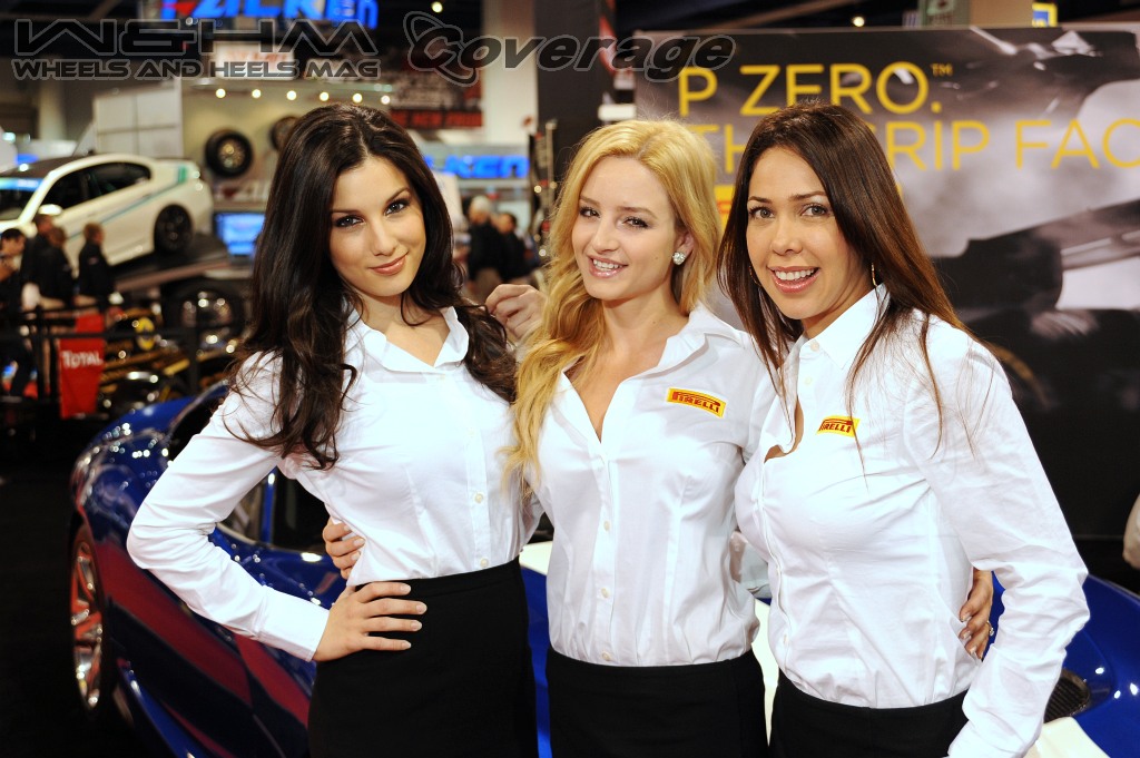 Pirelli Girls at SEMA Are so Awesomely Passionate!