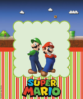 Super Mario Bros Party: Free Printables Candy Bar Labels and Toppers ...