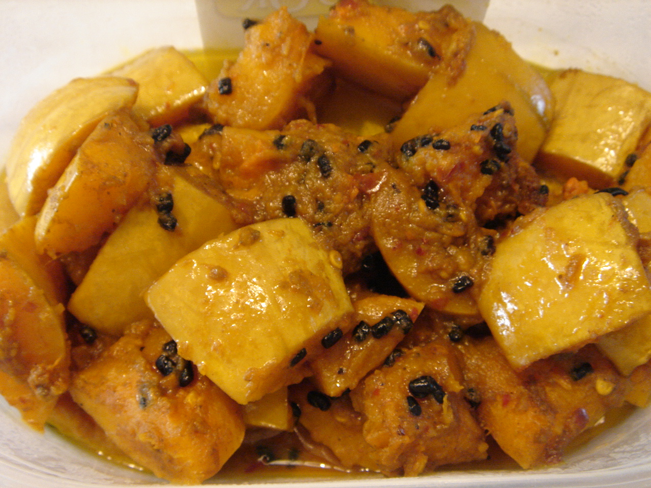 Rajiv's Kitchen: Butternut Squash (Kaddu)