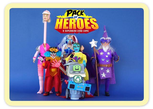 Pack of Heroes - The Custom Mego Style Action Figures | John D-C ...