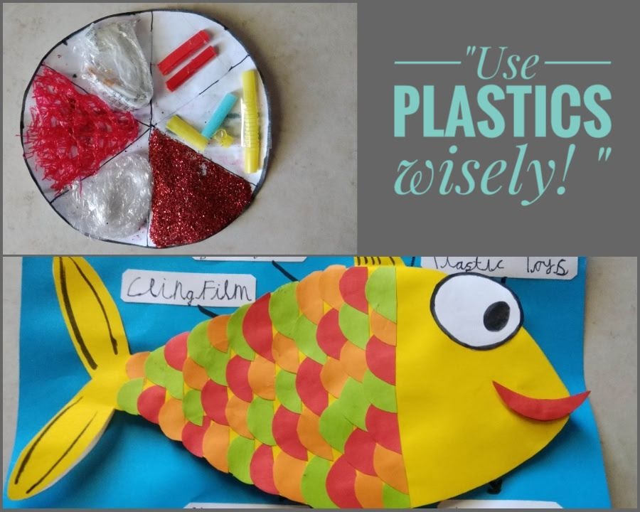 Plastic Pollution under the Sea - Kids Fish Craft - The Joy of Sharing
