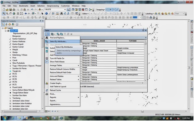 Geodesi untuk Indonesia: Representasi Simbol Peta RBI Menggunakan ArcGIS