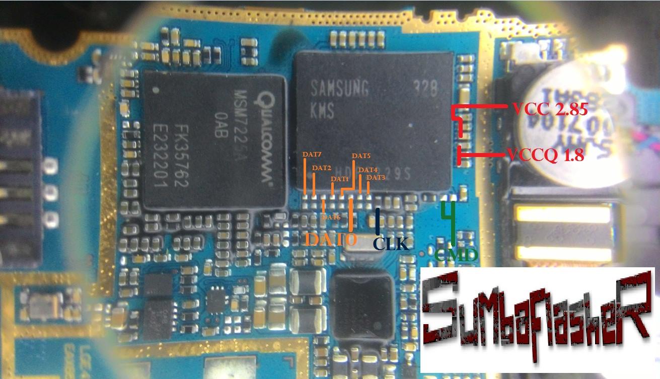 PINOUT DIRECT EMMC LG ( ISP ) | W i n k GSM