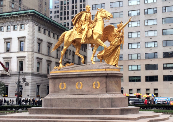 Daytonian in Manhattan: Saint-Gaudens' 1903 Gen'l Wm. Tecumseh Sherman ...