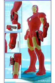 LOOPER, IRON MAN Concept Art by Ron Mendell | RAR Writes