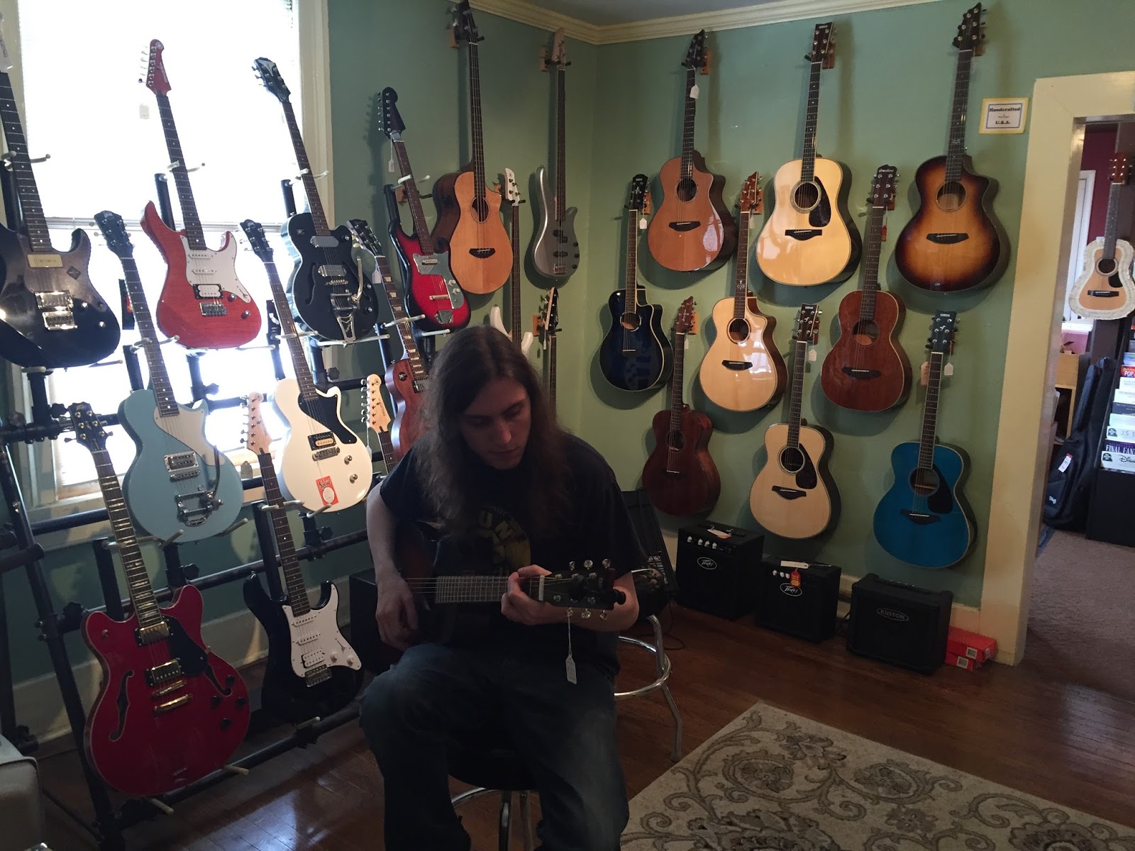 Wall-Axe Custom Guitar Hangers