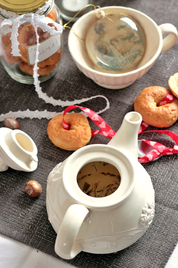 Grietininiai riestainiai prie arbatos ir tuoj Šv. Kalėdos