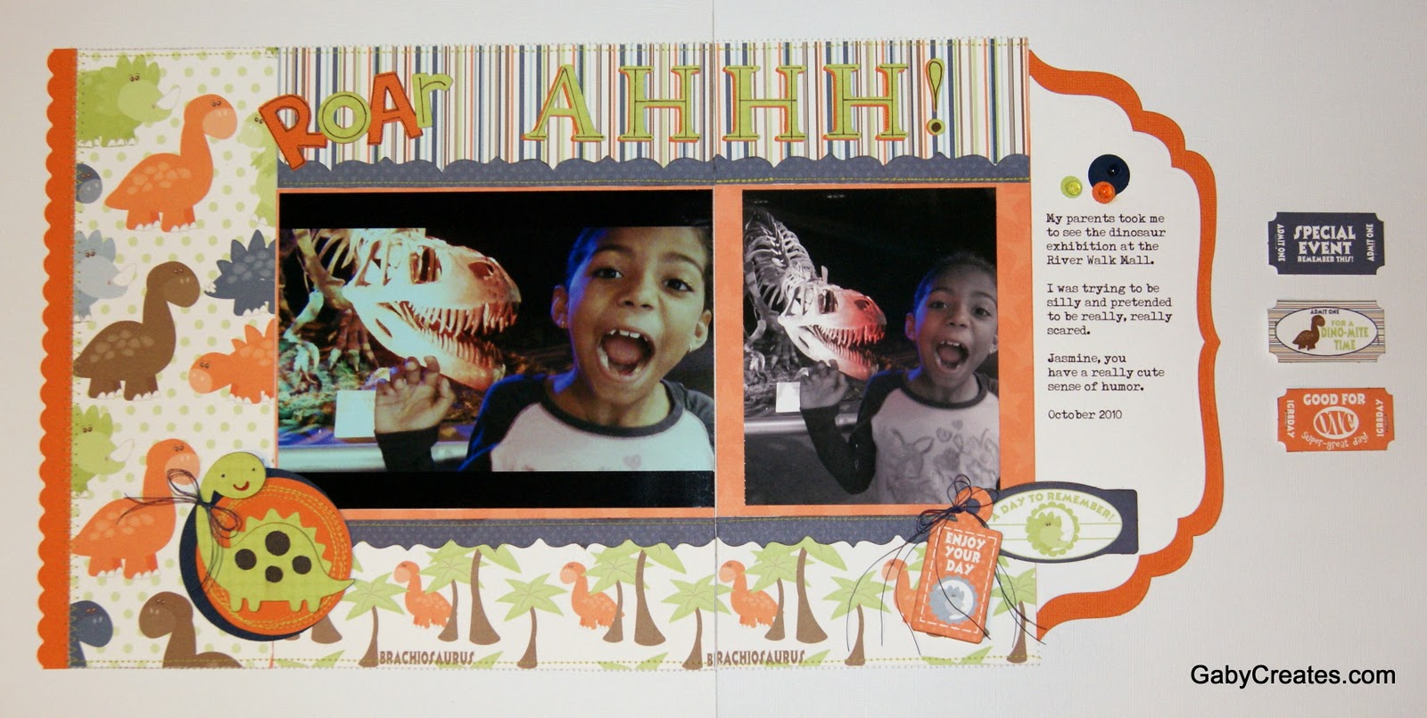 WWW.HappyNScrappin.com: 3 Bugs In A Rug Dawson Two Page LO