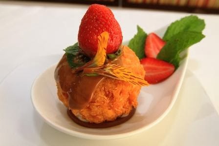 El verdadero helado frito, listo para saborearlo | Postres y Masitas
