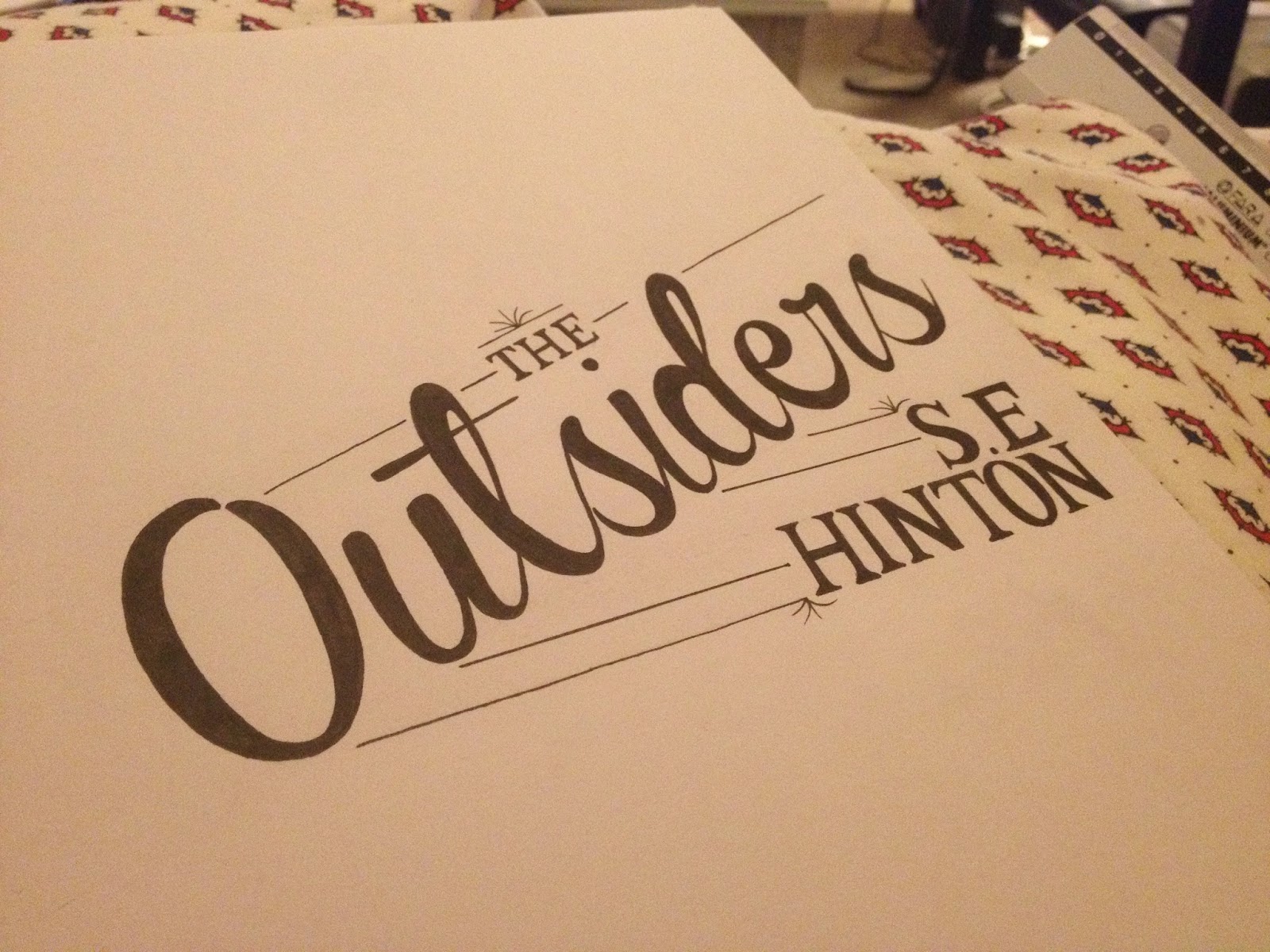 Design Practice: OUGD503: The Outsiders Book Cover Design Ideas