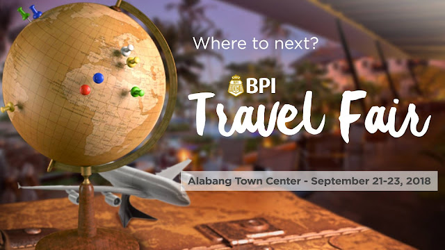 Manila Shopper: BPI Travel Fair at ATC: September 2018