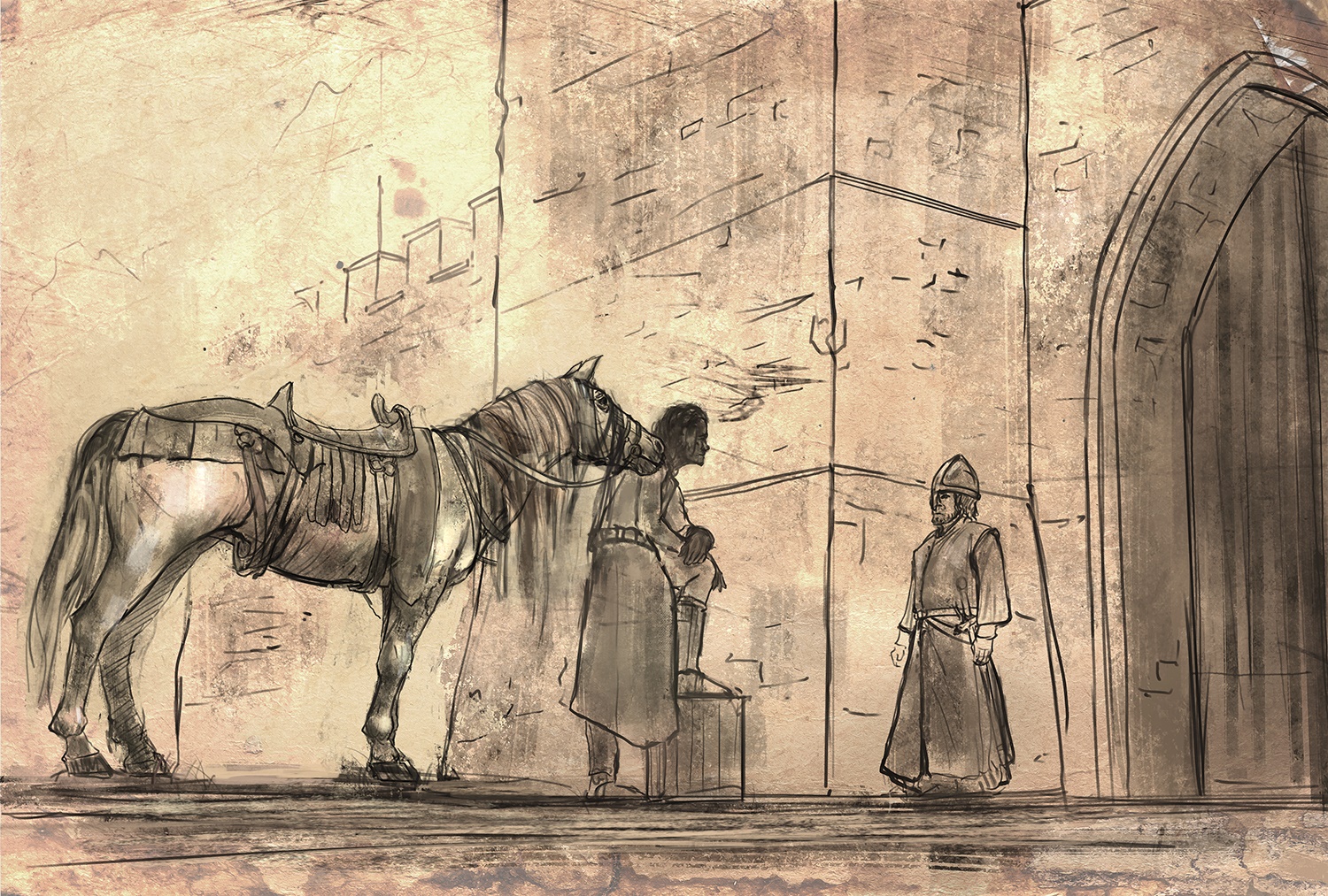 Helena Schrader's Historical Fiction: A Destrier's Tale: Part VI -- Ibelin