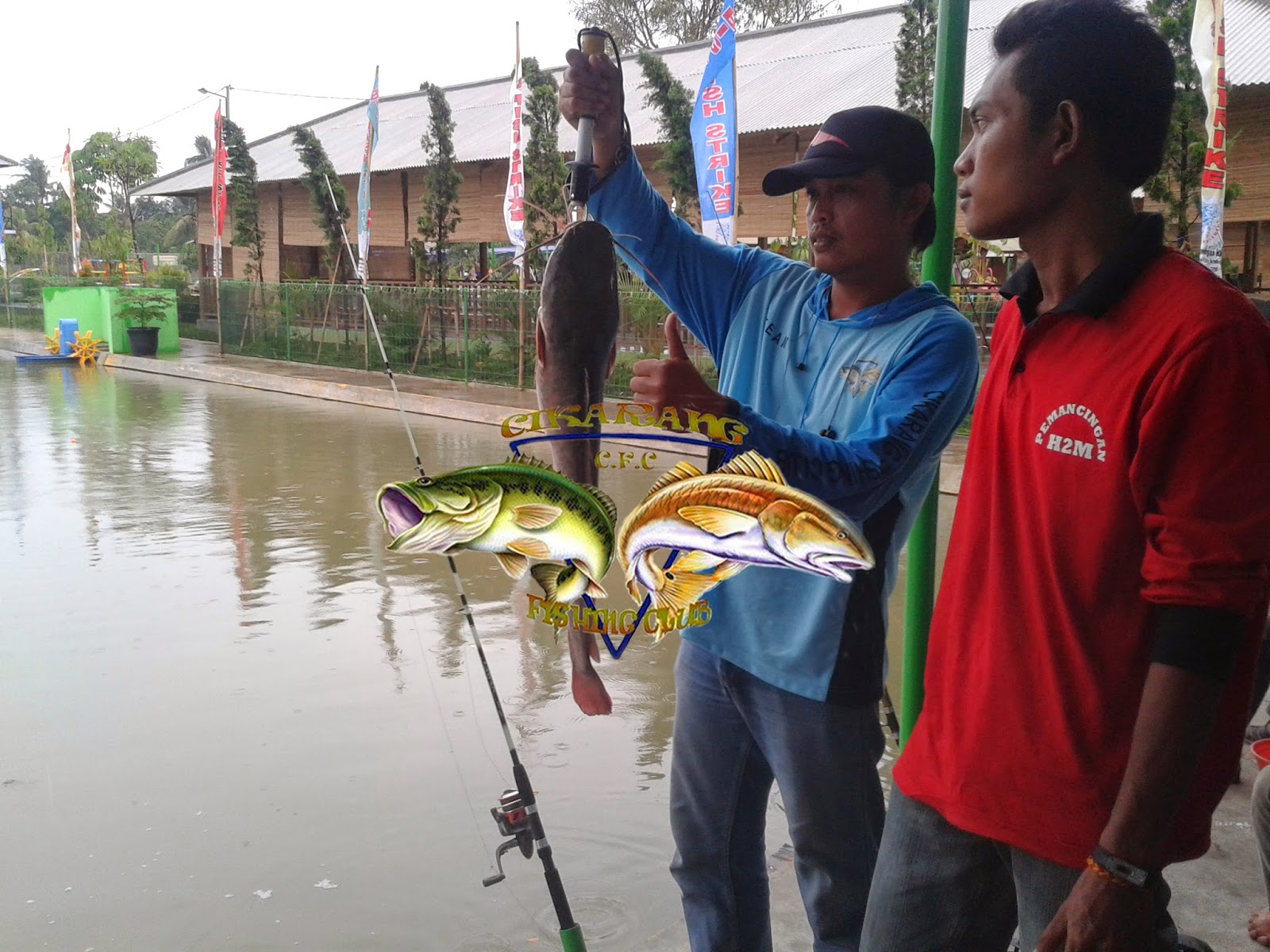 mancing bareng di pemancingan saung desa ~ cikarang fishing club