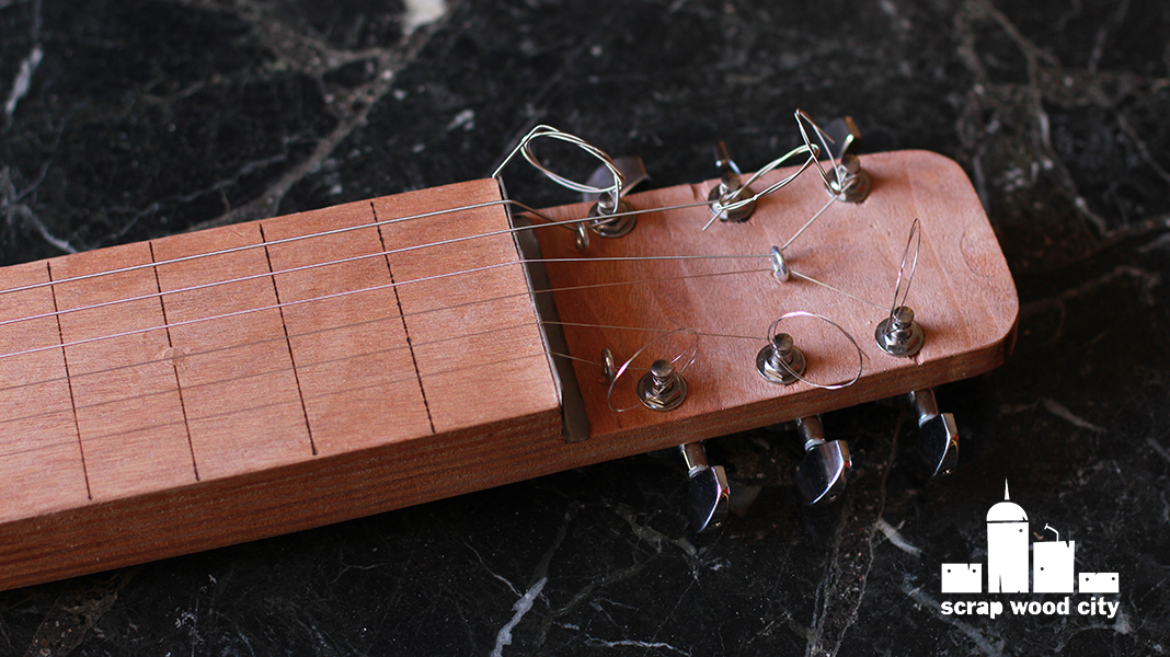 scrap wood city: DIY electric lap steel guitar out of plywood