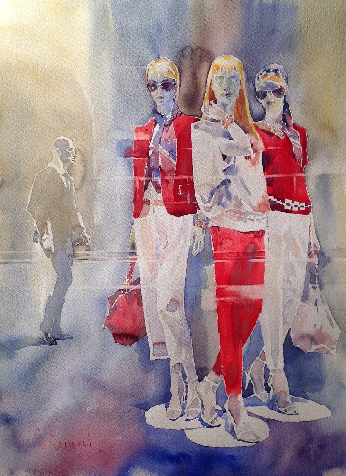 Andrey Esionov / Андрей Есионов, 1963 | Academic Watercolor painter ...