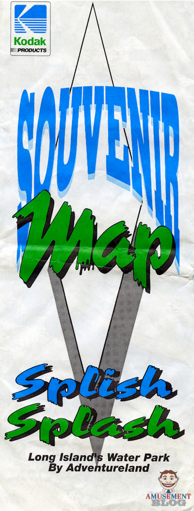 The Amusement Blog: Splish Splash Long Island 1994 Park Map