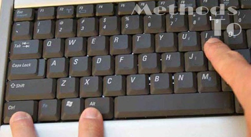 List Of Keyboard Short Cuts - MethodsTo