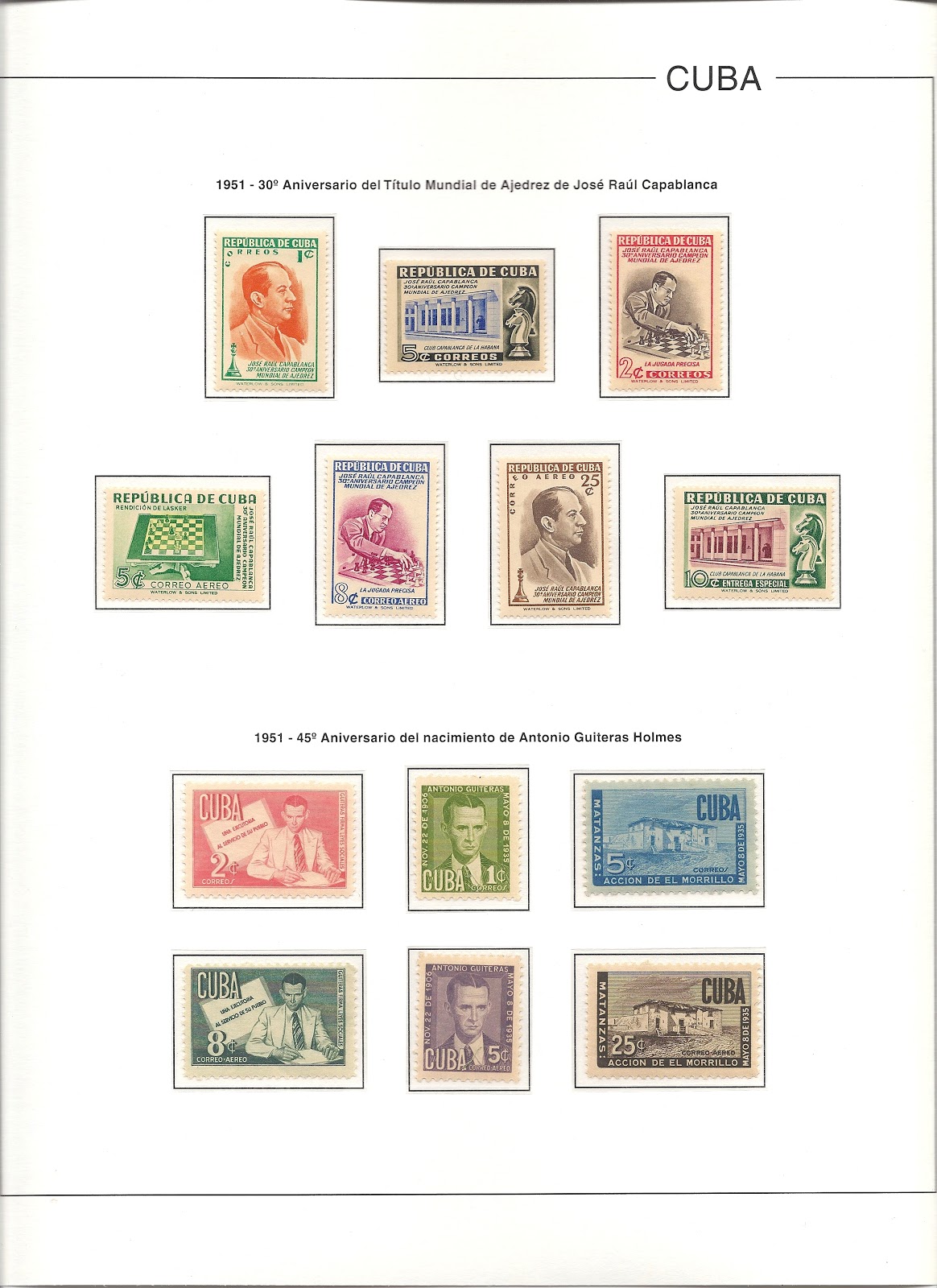 MANGOCHO: CUBA No. 2 Stamps
