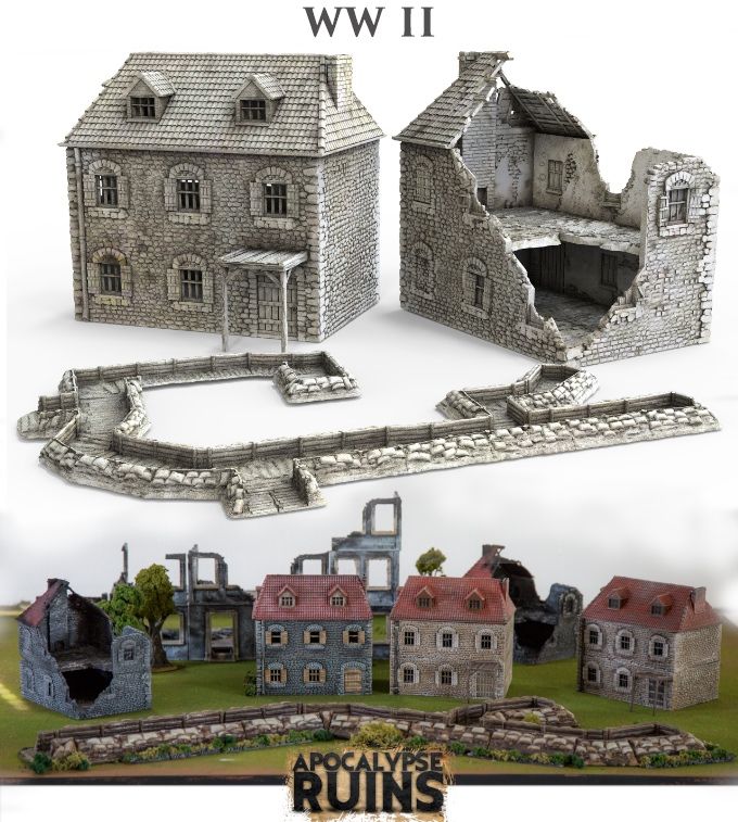 Wargame News and Terrain: Printable Scenery: New World War Two ...