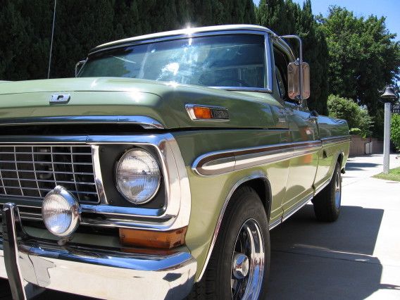 10k Flash: Super Nice Original 1970 Ford F-250 Ranger XLT Camper ...