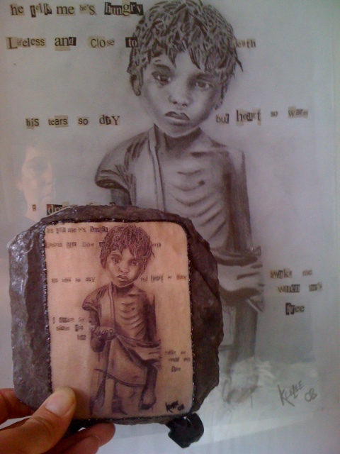 Andrea Webster guest presenter QVC UK: Unique Slate Art by Artist Keely ...