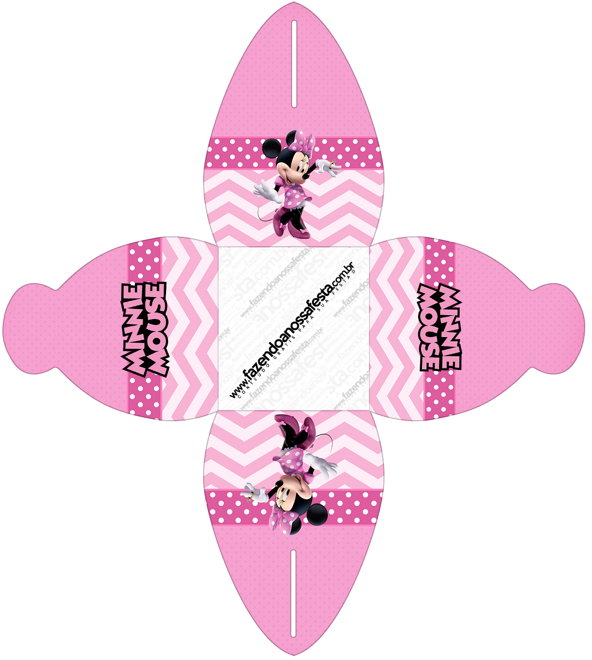 Pretty Minnie in Pink: Free Printable Boxes. - Oh My Fiesta! in english