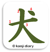 Kanji Diary: inu 犬