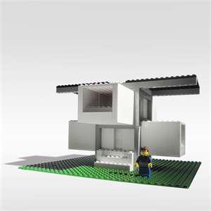 Mini Mod Pod: Modern Lego Homes