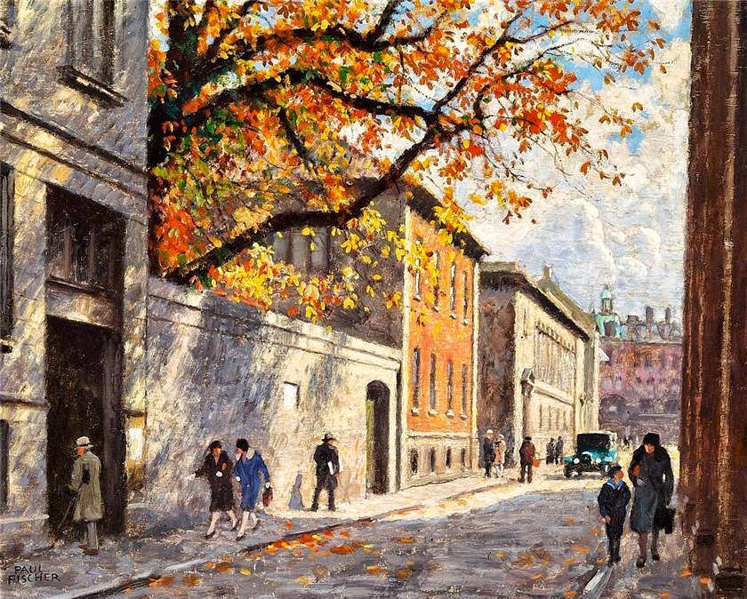 Paul Gustave Fischer | Cityscape painter | Tutt'Art@ | Pittura ...