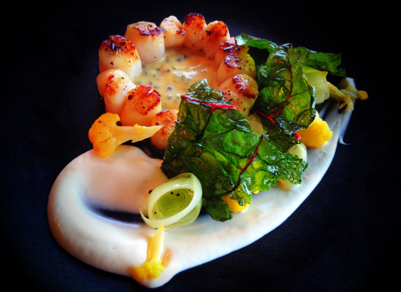 The Post Ranch Kitchen: Scallop Lunch Special