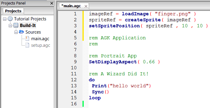 Build It with AGK: Images and Sprites