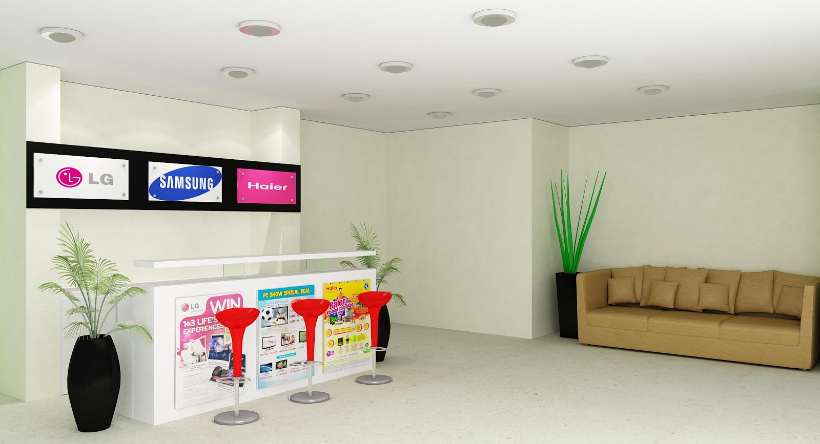 BoeyEE: Kiosk & Front Desk Design