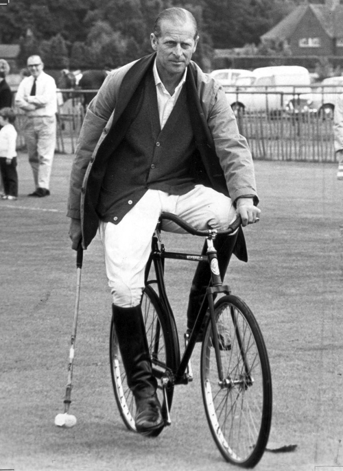 The Elegant Male on a Bike