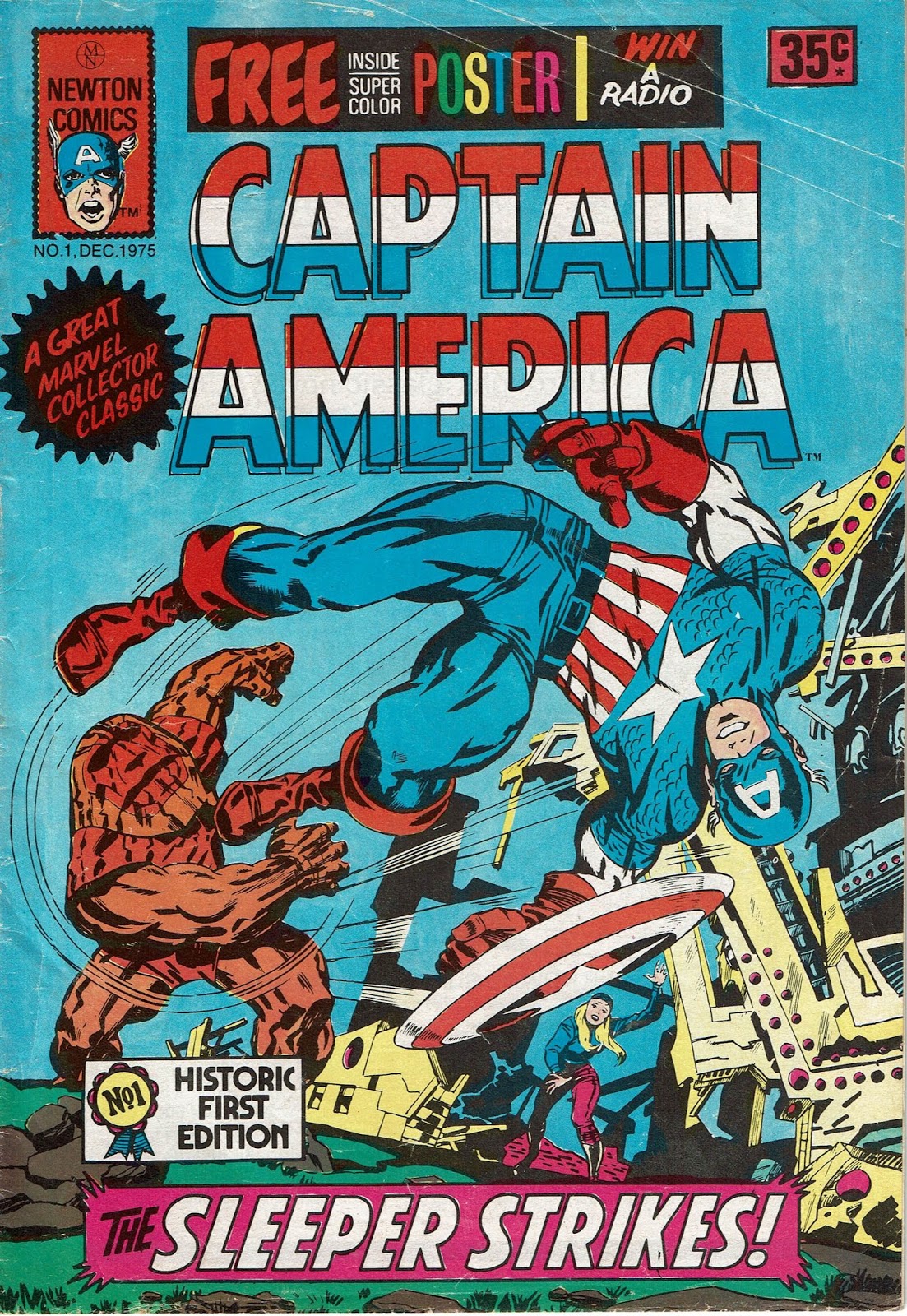 notes from the junkyard: Captain America #1: The Newton edition