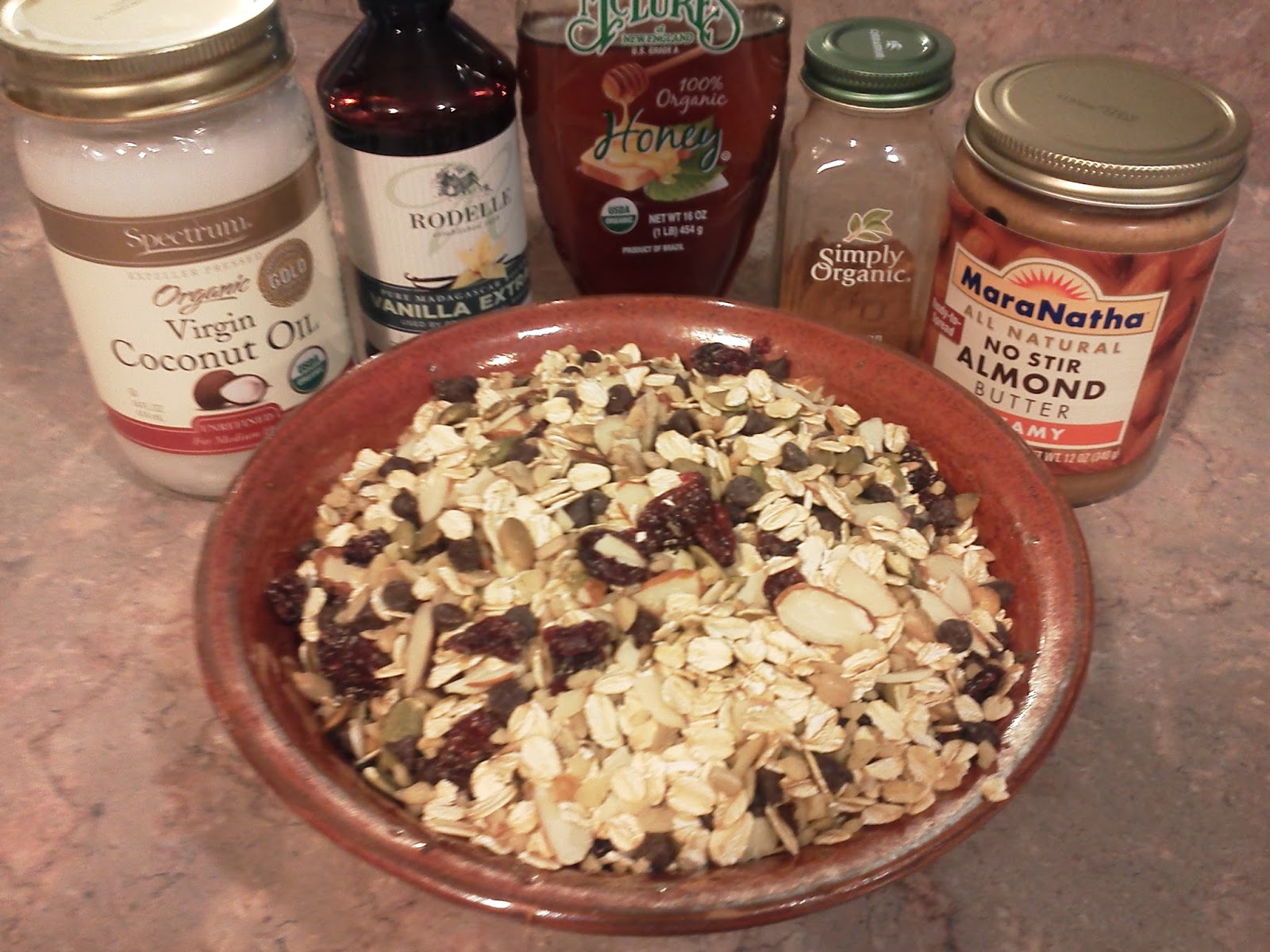 Pocono Pabulum for Mind & Body: Trail Mix Bars