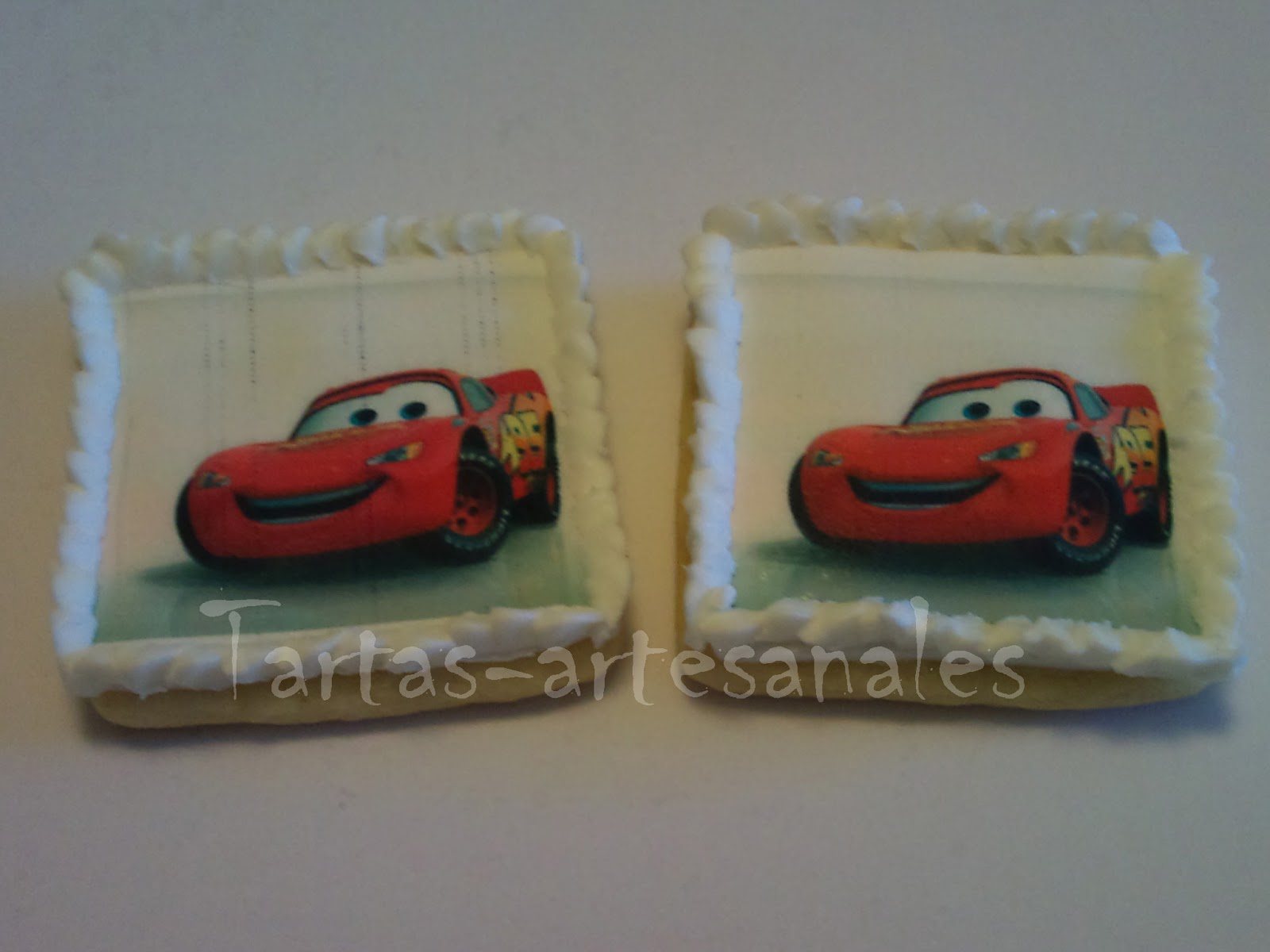 tartas-artesanales: Galletas con obleas de azucar