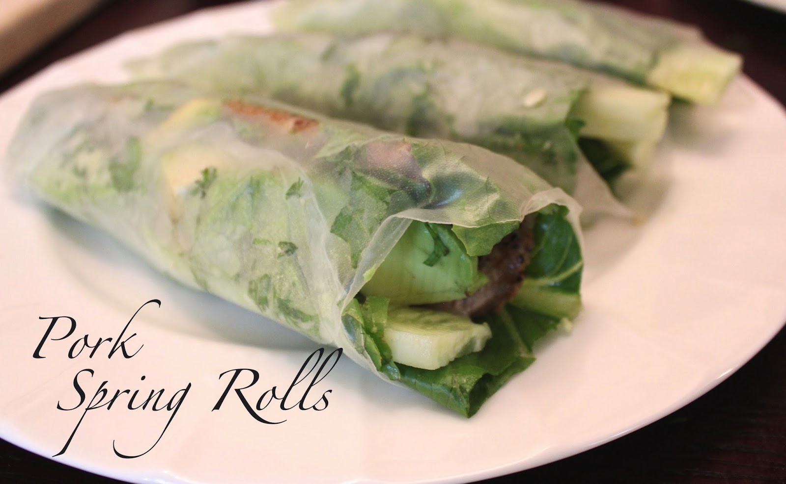 Days in Neverland: Pork Spring Roll Recipe