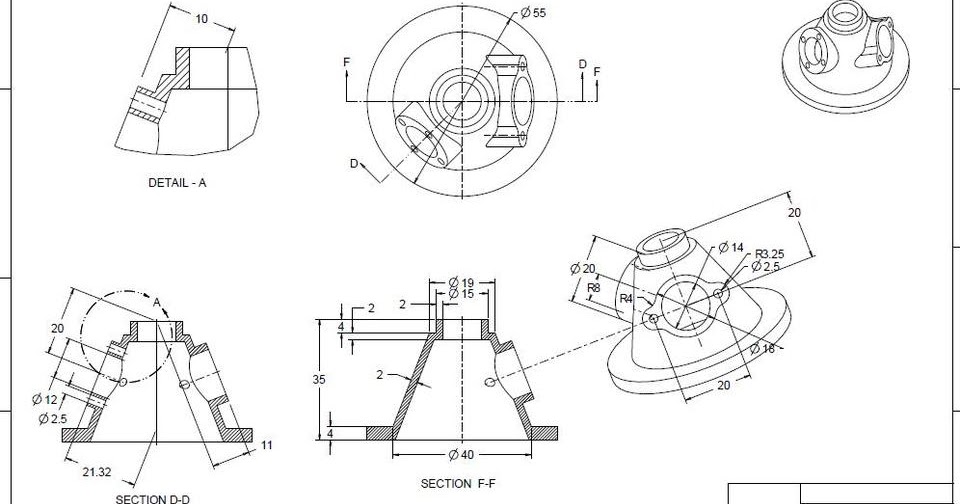 OpenSCAD Snippet Pad: Cad Exercises - Manifold