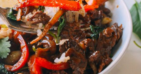 Brigittes Rezepte Kiste: Rinderfiletspitzen -Asiatisch